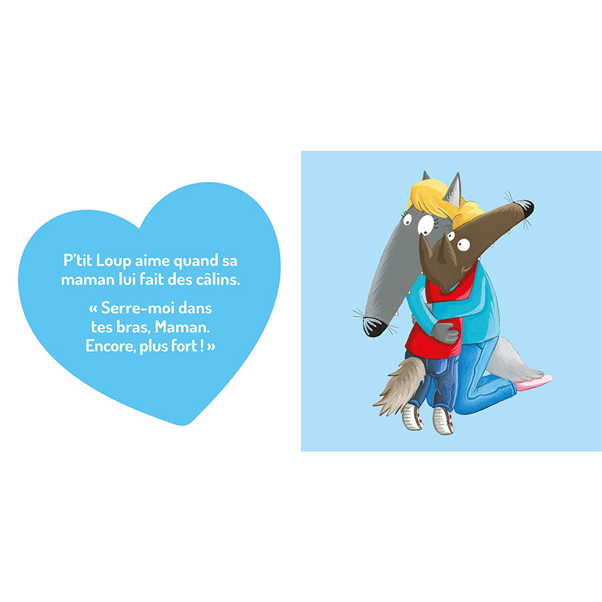 Livre "P'tit Loup aime sa maman" | Auzou