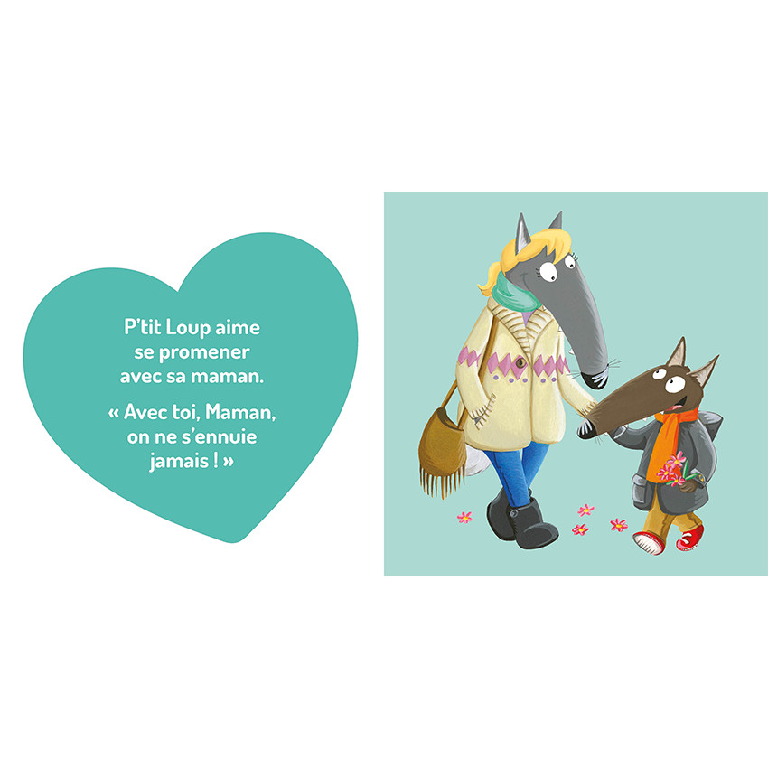 Livre "P'tit Loup aime sa maman" | Auzou