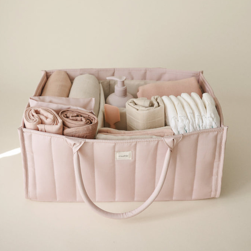Panier de rangement pour couches Blush | Mushie