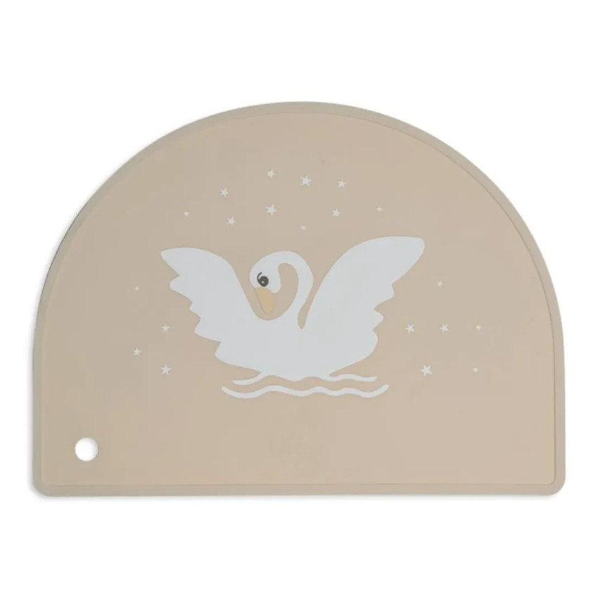 Set de table demi-cercle en silicone Ballerina | Citron