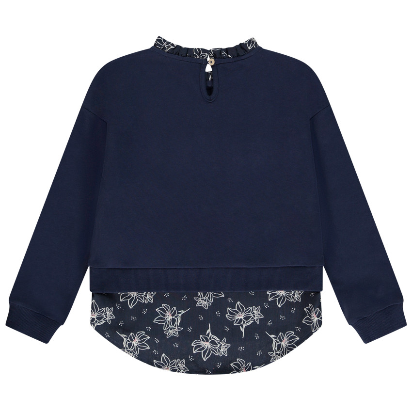 Sweat effet 2 en 1 avec sequins magiques pour fille