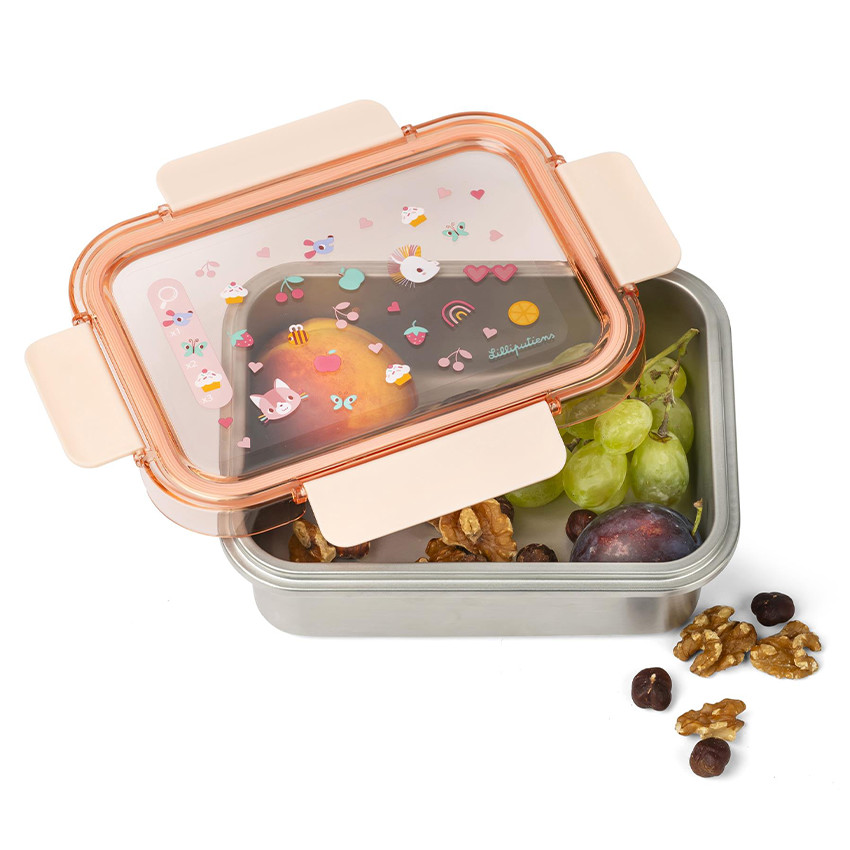 Lunchbox Jeanne le Chat Rose | Lilliputiens